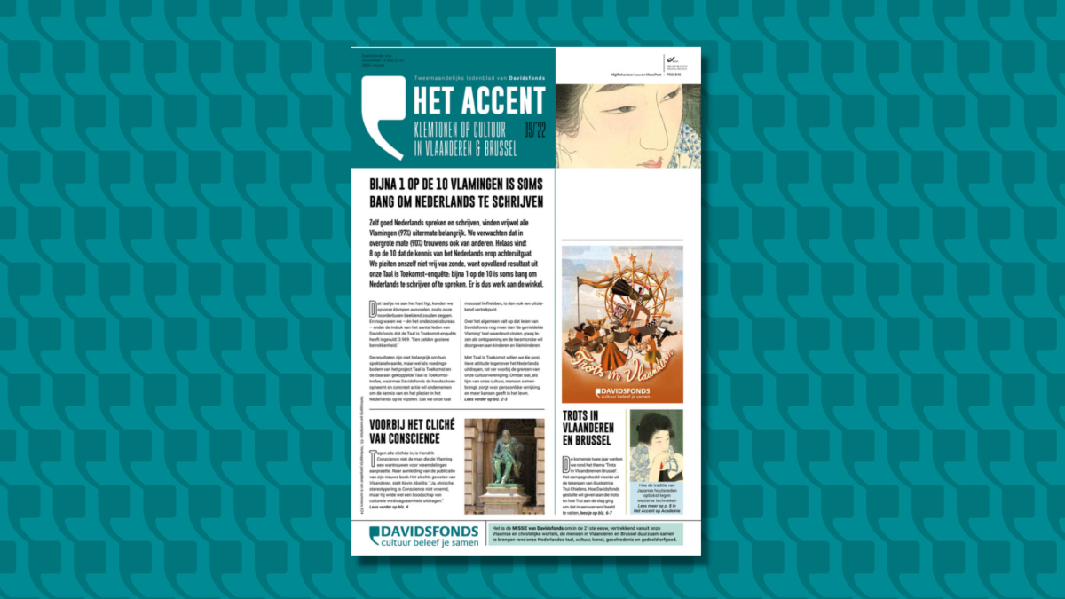 Het Accent van september is er - Davidsfonds.be