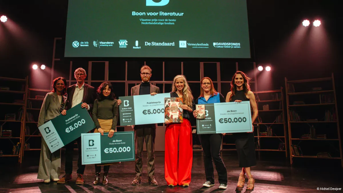 Persbericht: de Boon 2025 – de winnaars! - Davidsfonds.be