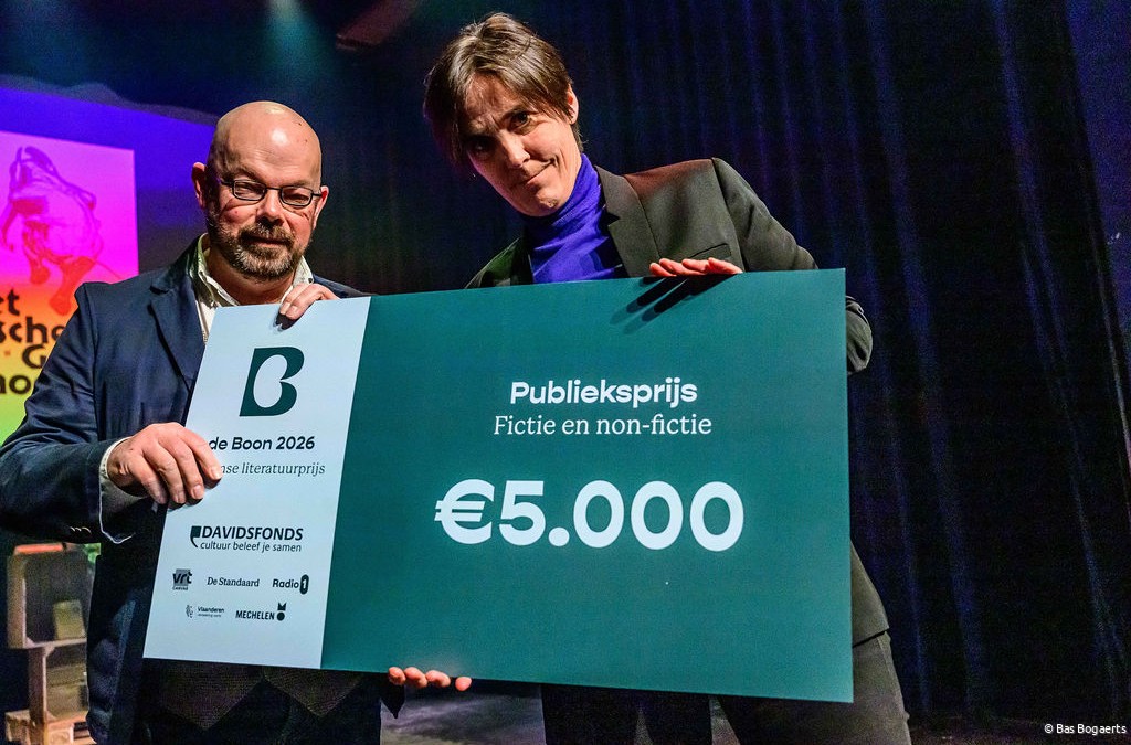 Dit zijn ze: de winnaars van de Boon 2026! - Davidsfonds.be